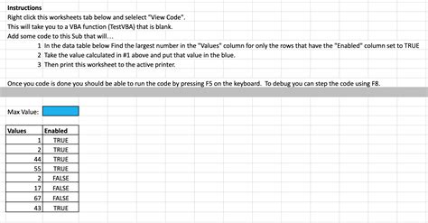 Solved Instructions Right Click This Worksheets Tab Below