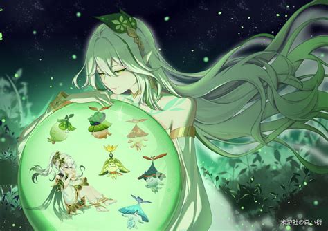 纳西妲和大慈树王 原神社区 米游社