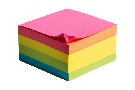 Colorful Sticky Notes Organization 65848240 Png