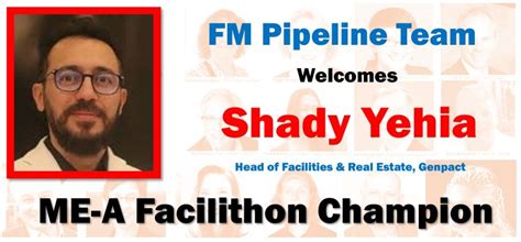 Shady Yehia Cfm® Profm® On Linkedin Fmpulse Egyptfacilithon