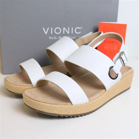 Vionic White Sandals Best Sale