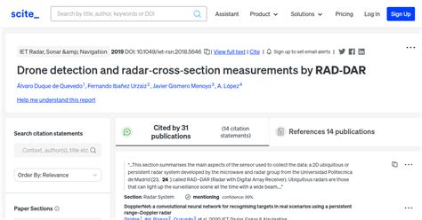 Drone Detection And Radar‐cross‐section Measurements By Rad‐dar