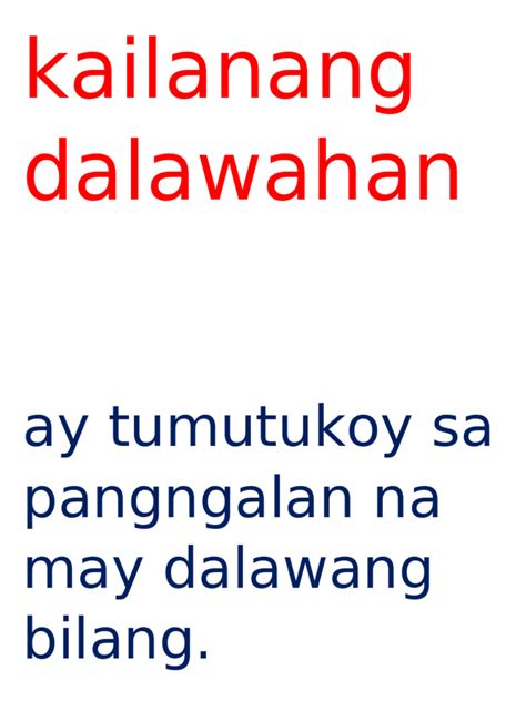 Kailanang Dalawahan Pdf