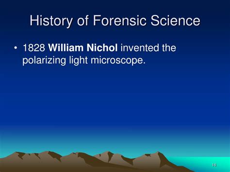 Ppt History Of Forensic Science Powerpoint Presentation Free