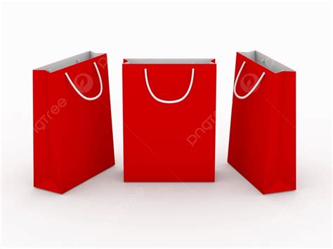 빨간색 빈 쇼핑백 사진 배경 및 무료 다운로드를위한 그림 Pngtree