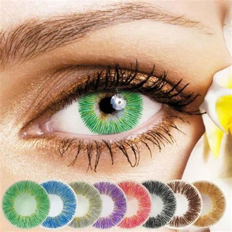 Контактные линзы цветные Joom Health beauty shop | отзывы