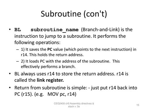 Ppt Chapter 5 Arm Assembly Directives And The Use Of Stack Powerpoint Presentation Id973535