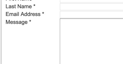 Contact Form Required Fields Check With JavaScript