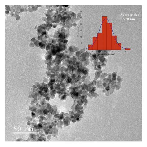 the tem image of tio2 quantum dots download scientific diagram