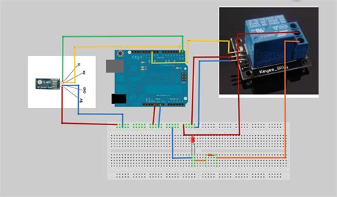 スマホ android 、 bluetoothモジュールとリレーモジュールを使って、ledを制御する