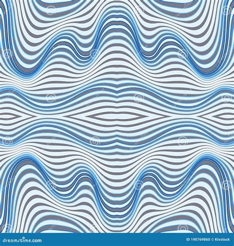 Vector Abstract Waves Lines Background Stock Vector Illustration Of
