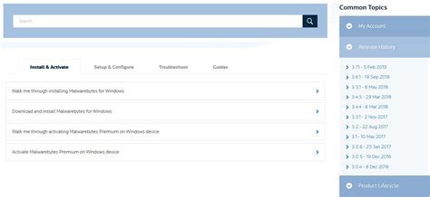 Malwarebytes Anti Malware History Updates Security Software Updates