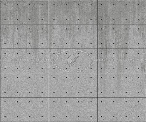 Concrete Plates Walls Tadao Ando Textures Seamless