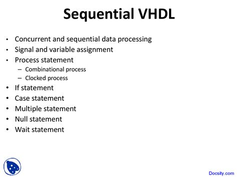 Sequential Computer Science Lecture Slides Docsity