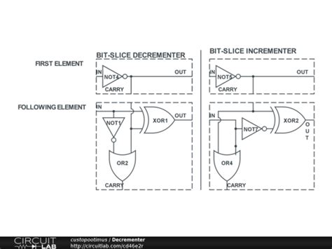 Decrementer Circuitlab