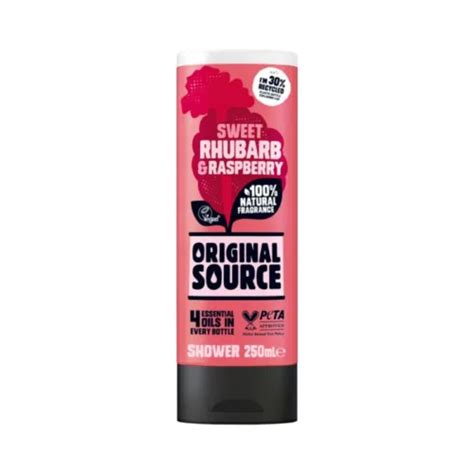 Original Source Rhubarb Raspberry 6x250ml Morgan Williams International Inc