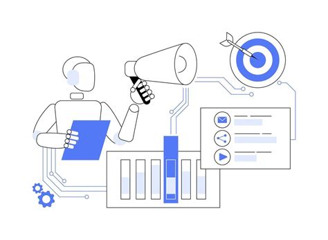 Ai Driven Behavioral Targeting Abstract Concept Illustration 55863774