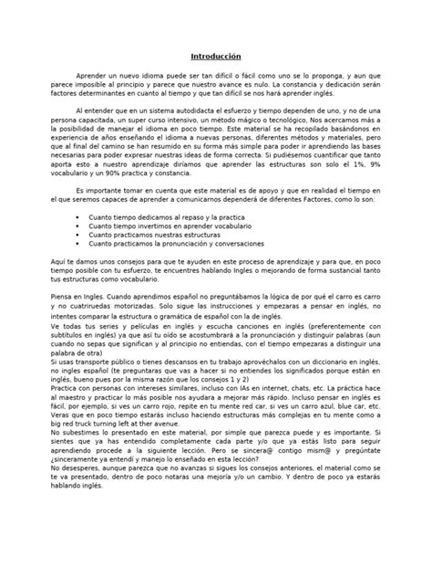 Esl Learning Program Begginers 1 Pdf Language Arts And Discipline