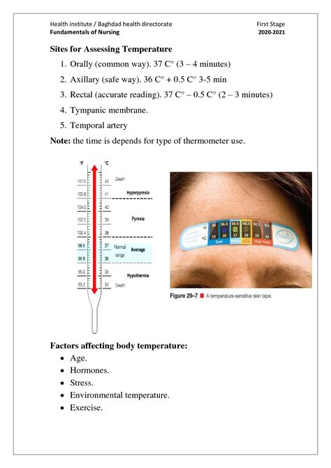SOLUTION: 9 vital signs - Studypool