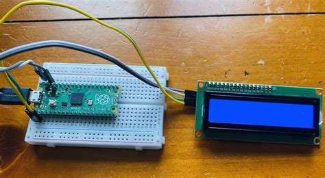 Billboard Scrolling With LCD Display Raspberry Pi Pico