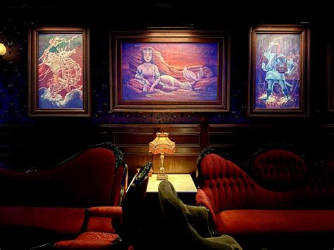 Disney Treasures Haunted Mansion Parlor Serves Up Happy Haunts