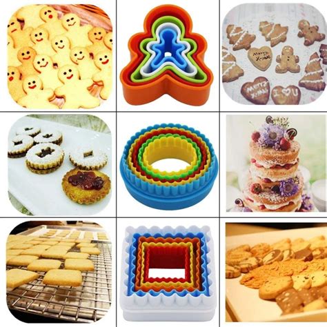 1 комплект формочка для рождественского печенья Fondant(сахарная ...