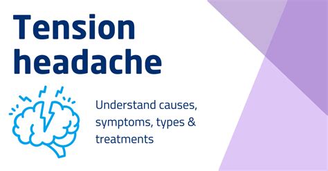 Tension Headache Symptoms Relief And Treatment Options