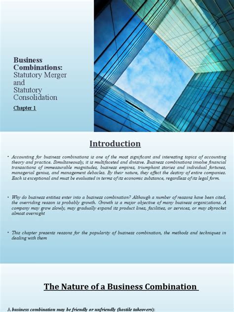 chapter 1 buscom part 1 pdf goodwill accounting fair value