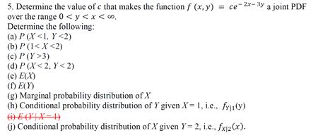 Solved Determine The Value Of C That Makes The Function F Chegg