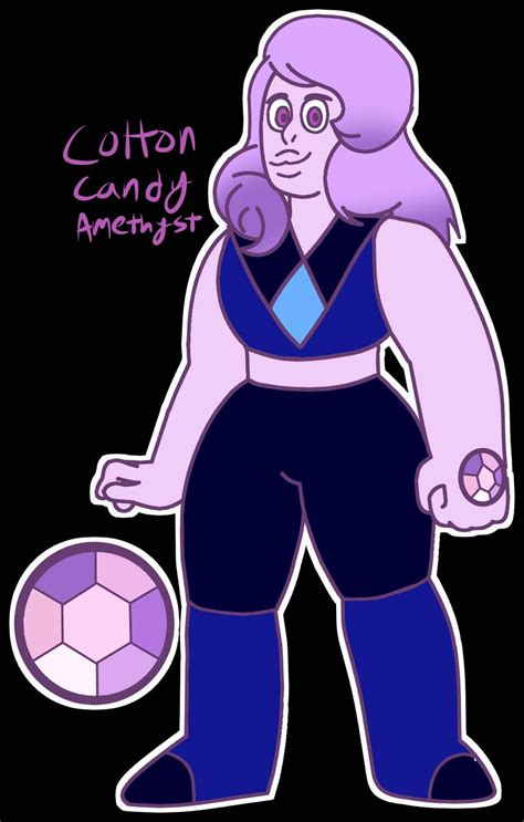 Steven Universe AU Oc Cotton Candy Amethyst By Rosiepie On DeviantArt