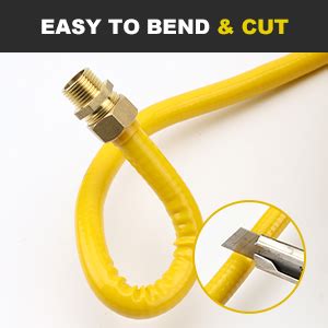 Amazon 70 FT CSST Gas Line 1 2 Flexible Gas Line CSST