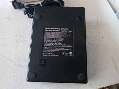 X10 Voice Dialer Security Console Ps561 Powerhouse System