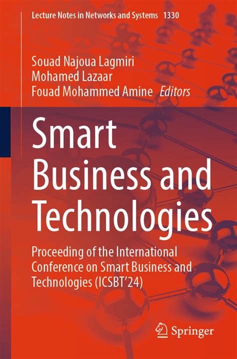 Lecture Notes In Networks And Systems Smart Business And Technologies 9783031866975 Bol
