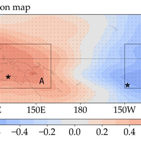 The Correlation Coefficients Shade Between The Original Slp Anomaly