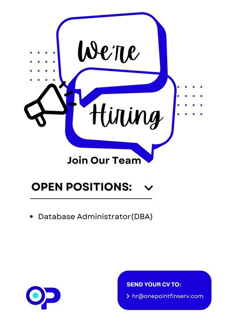 We Are Hiring Sql Server Database Administrator Roles And Responsibilities 1 Maintaining