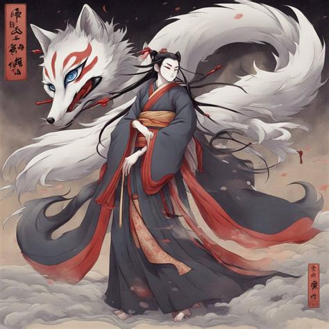 Wei Wuxian Kitsune Yokai By Nightshadewalker On Deviantart