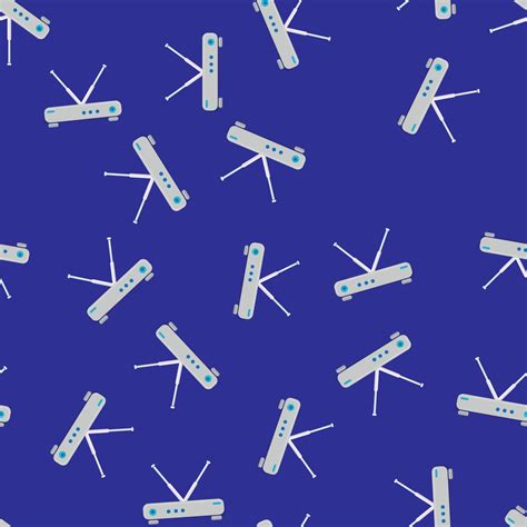 Seamless Pattern Texture Of Modern Powerful Digital Wireless White Wi