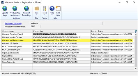 Registering Mekorma Mobile Workflows Mekorma Mobile Workflows For Gp