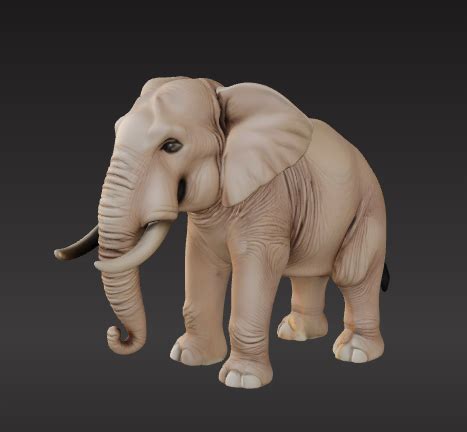 Stl File Majestic Elephant 3d Model 🐘 ・3d Printable Model To Download・cults