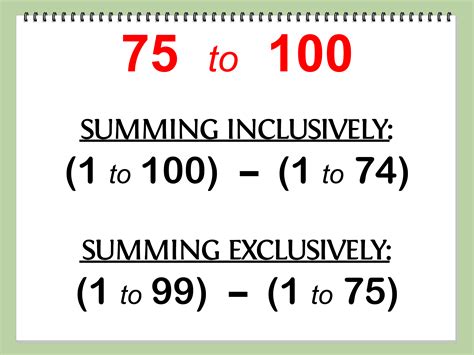 how to sum the integers from 1 to n 7 steps with pictures