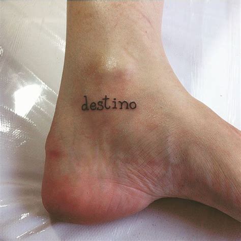 Destino Tatouages Despagnol Tatouage Minimaliste Signification