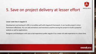 Benefits Of Developing A Single Page Web Applications Using AngularJS PPT