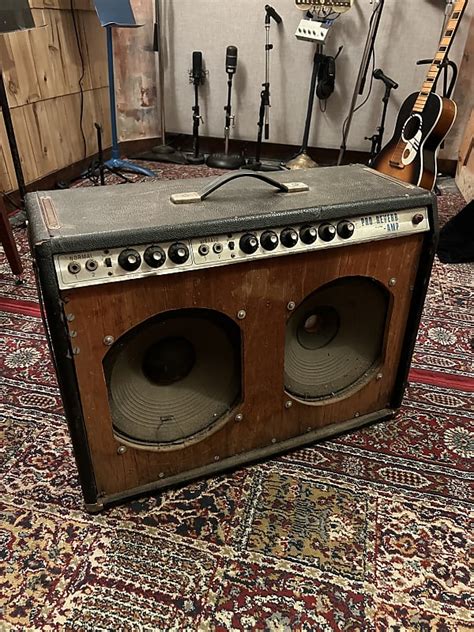 Fender Pro Reverb 1970s Silverface Amplifier Vintage Project Reverb
