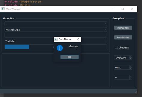 C Dark Theme Does Not Apply To The Title Bar Stack Overflow