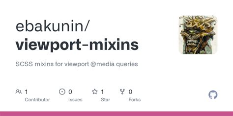 Github Ebakuninviewport Mixins Scss Mixins For Viewport Media Queries