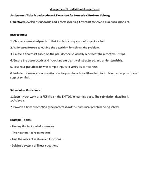 solved assignment 1 individual assignment assignment title