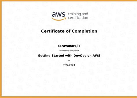Saravana Raj S On Linkedin I Will Learnd Aws And Devop I Share My
