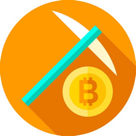 Mining Flat Circular Flat Icon