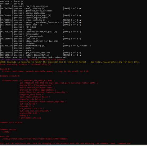 Error Executing Process Search Engine Comet Issue Nf Core Proteomicslfq GitHub