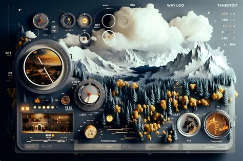 Premium Vector Weather Forecast App Ux Ui Design